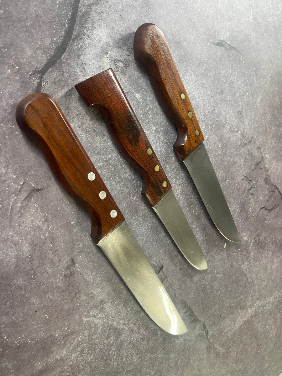 French Knife Set 3x Made in France 🇫🇷 1696 – Chef & a knife