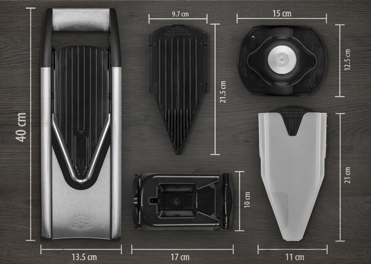BÖRNER GERMANY V6 ExclusiveLine Pro Set – Chef & a knife