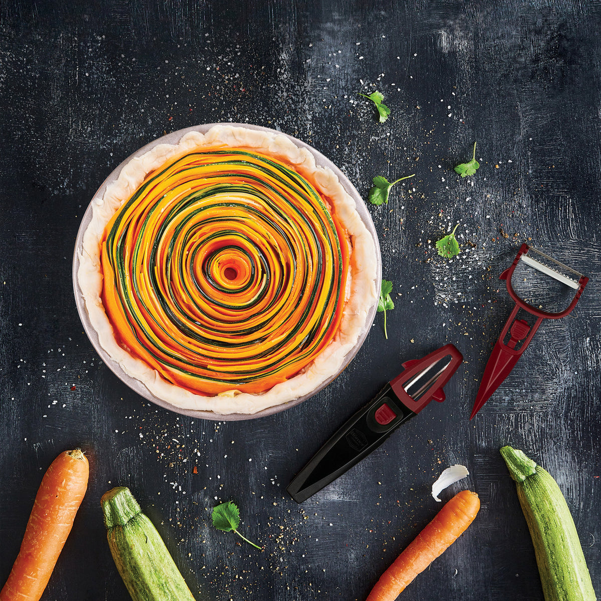 BÖRNER GERMANY Multi Peeler 3 Piece Set Red – Chef & a knife