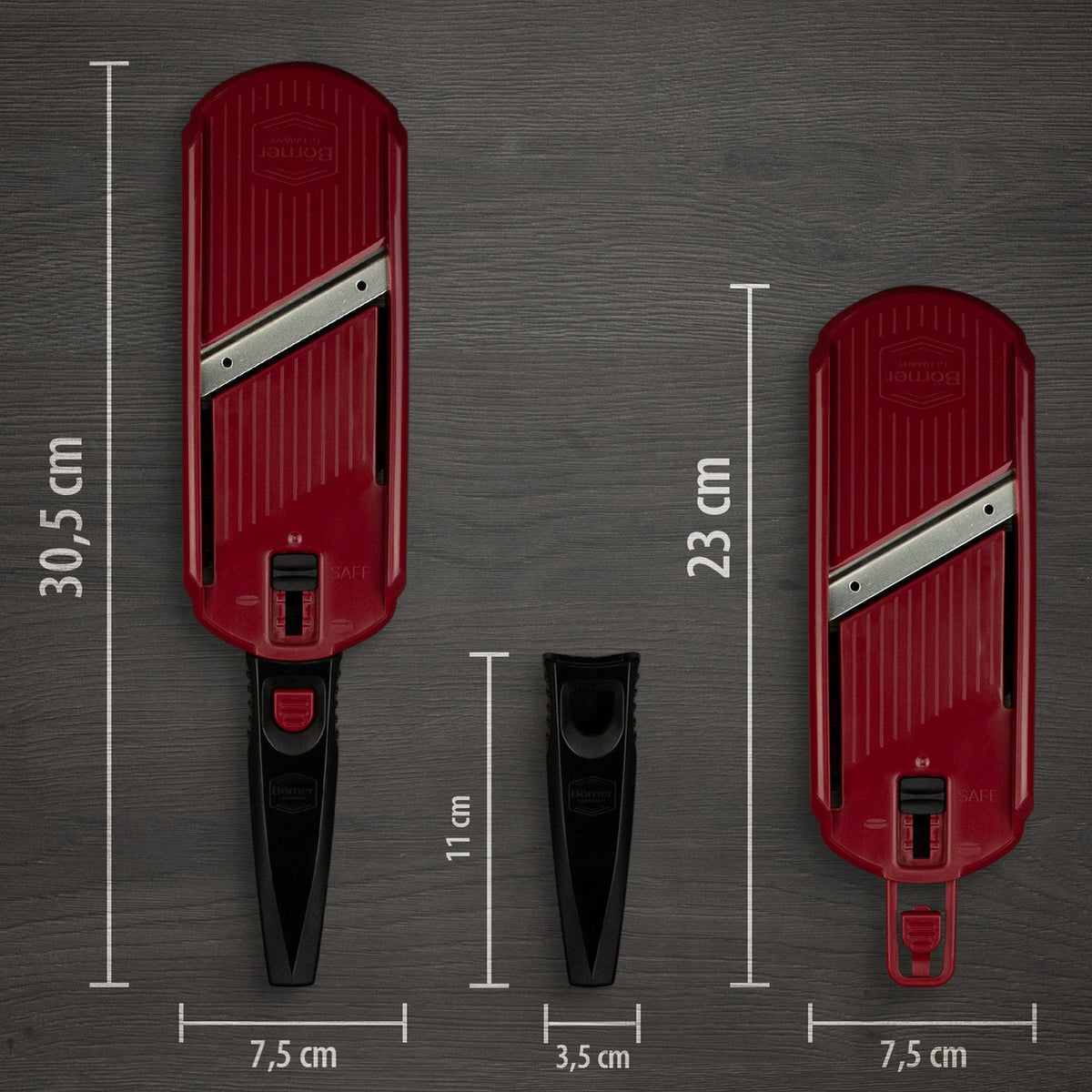 BÖRNER GERMANY Multi Slicer Red – Chef & a knife