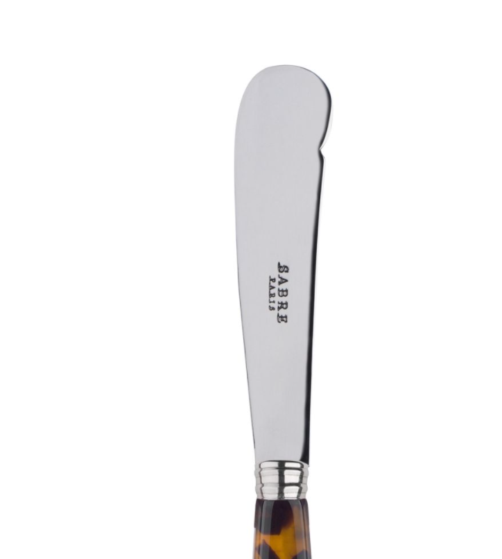 Sabre Tortoise Butter Knife - Faux Tortoise – Chef & a knife